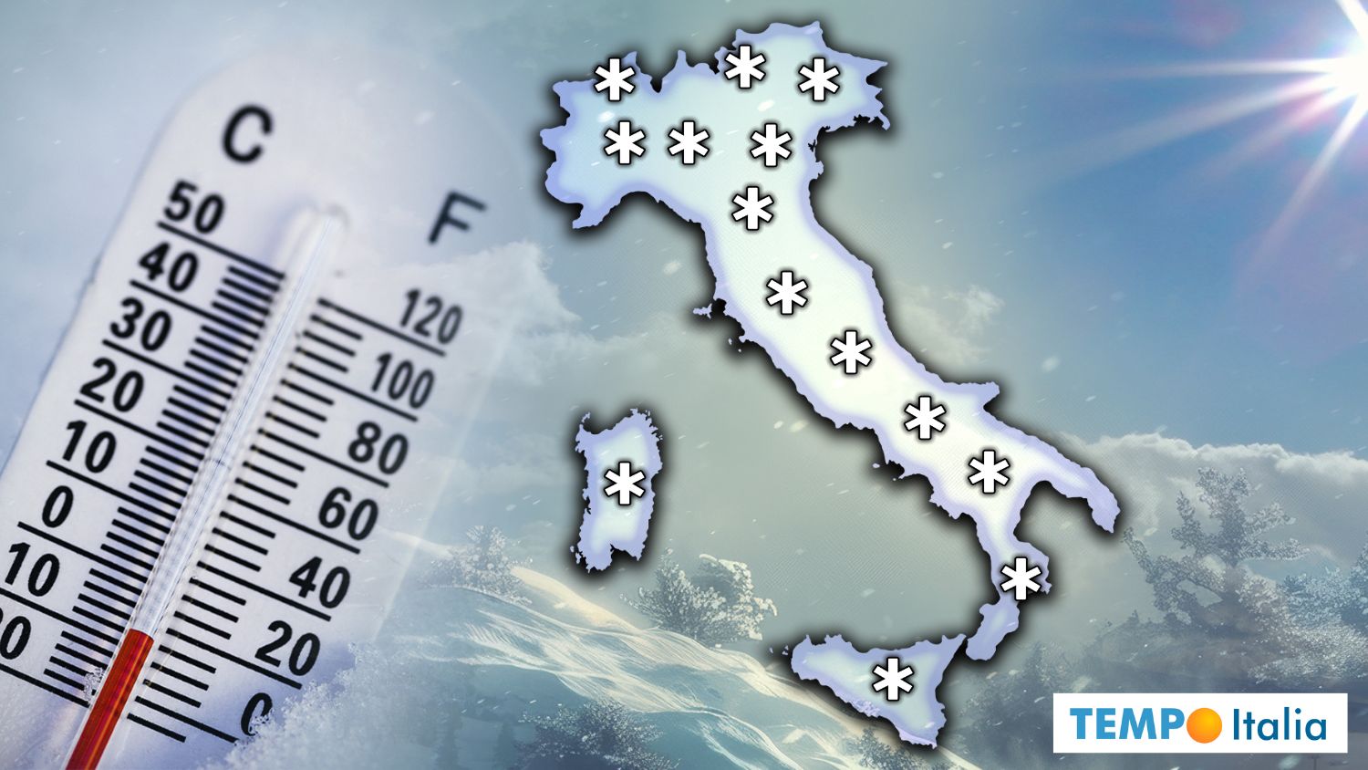 Meteo, quando ci sarà la NEVE in Val Padana e diffusa altrove - TEMPO ...