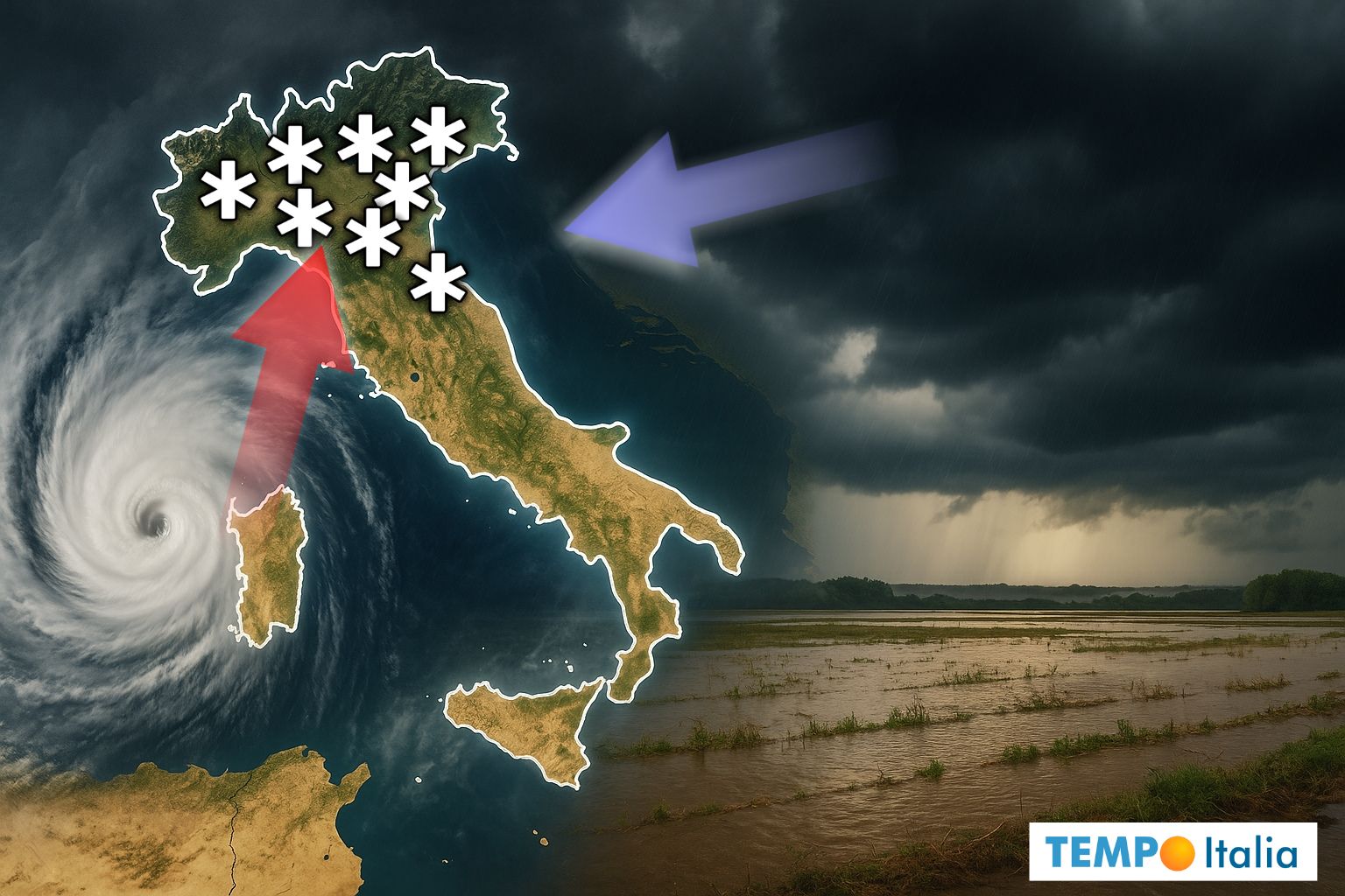 Nevicata in Val Padana, cosa aspettarsi e quando è attesa - TEMPO ...