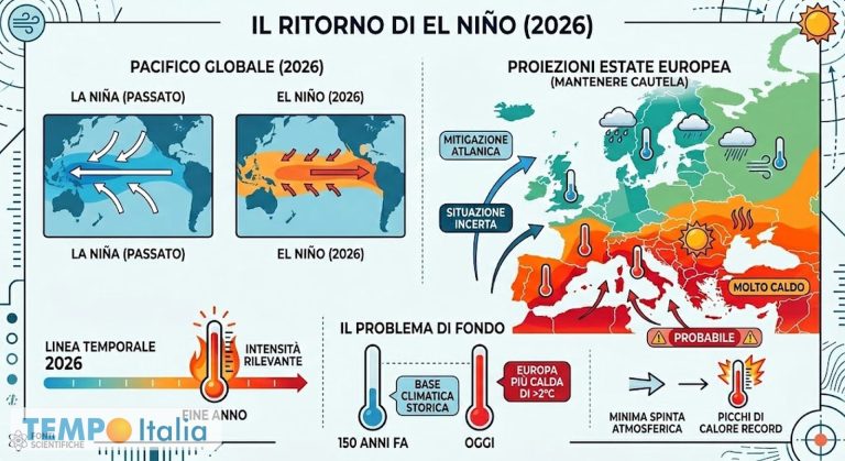 Meteo 2026, l’effetto di El Niño sulla prossima Estate e il rischio di ...